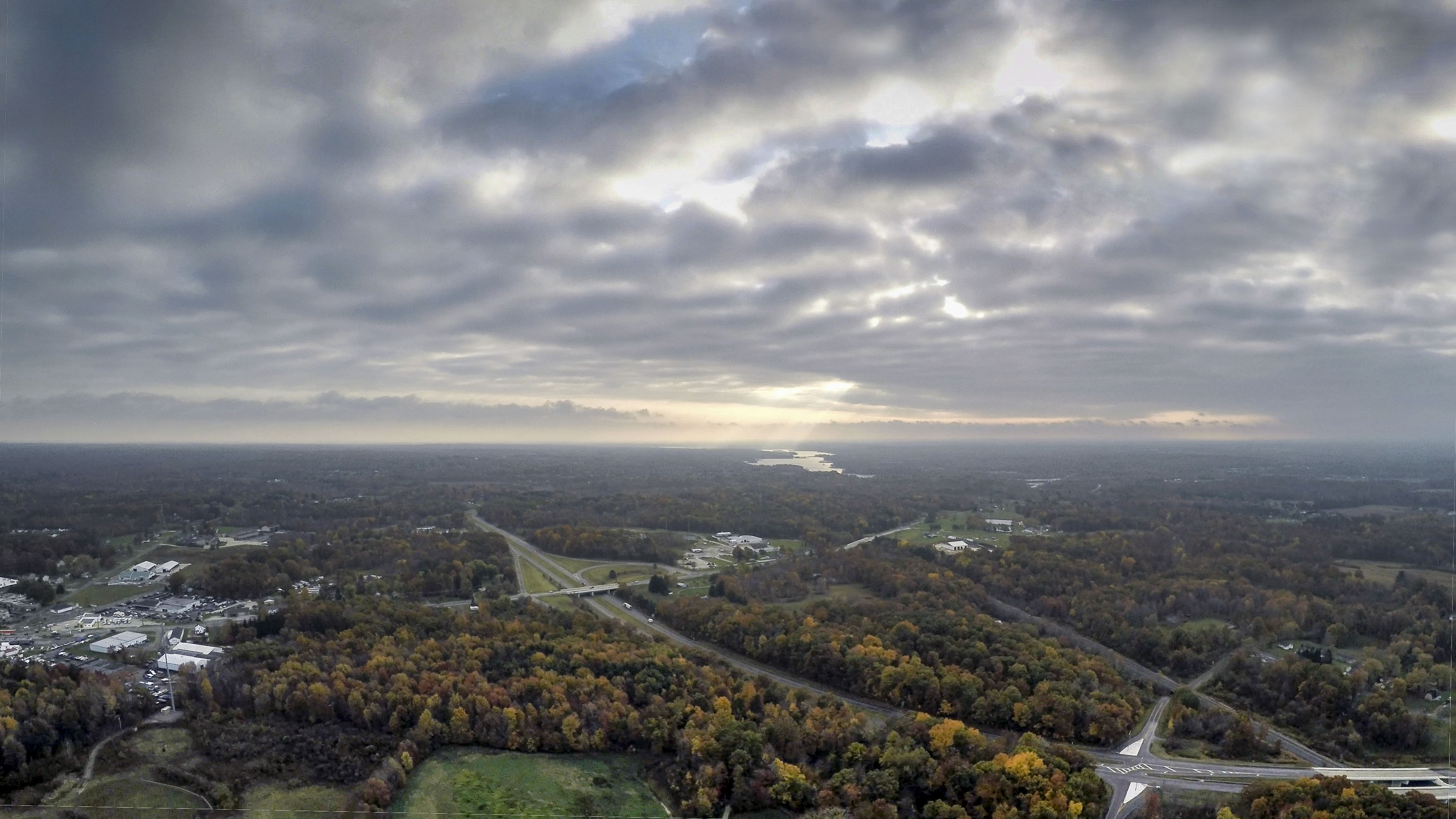 Droning around Ravenna, Ohio